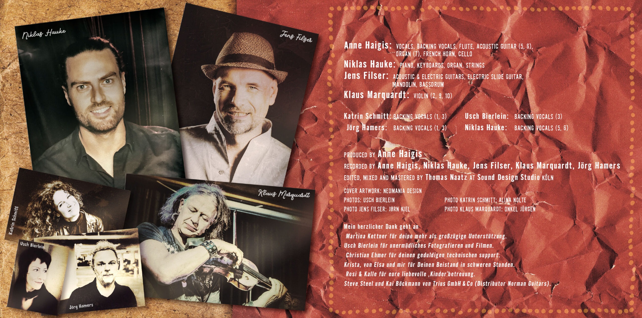 Anne Haigis – | "CARRY ON" – Das aktuelle Album.