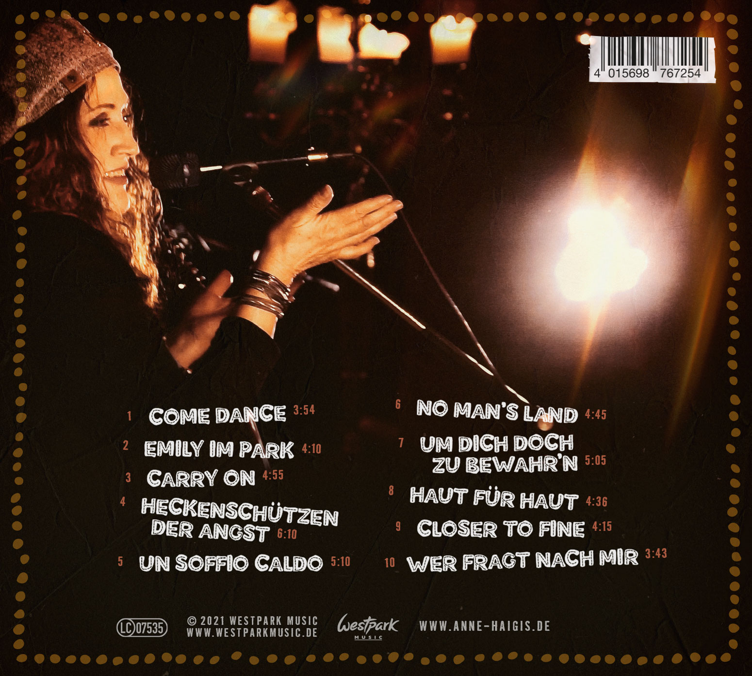 Anne Haigis – | "CARRY ON" – Das aktuelle Album.